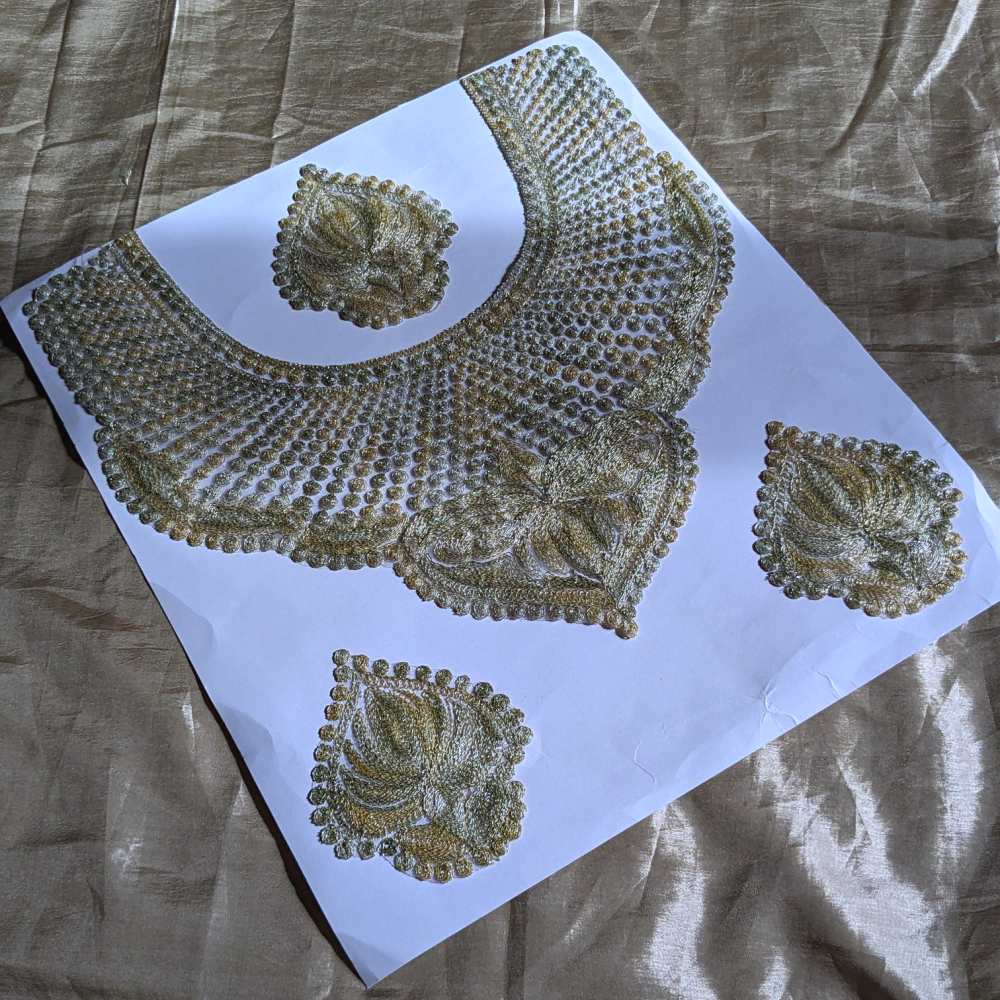 Green Golden Tilla Patch Set - Gyawun