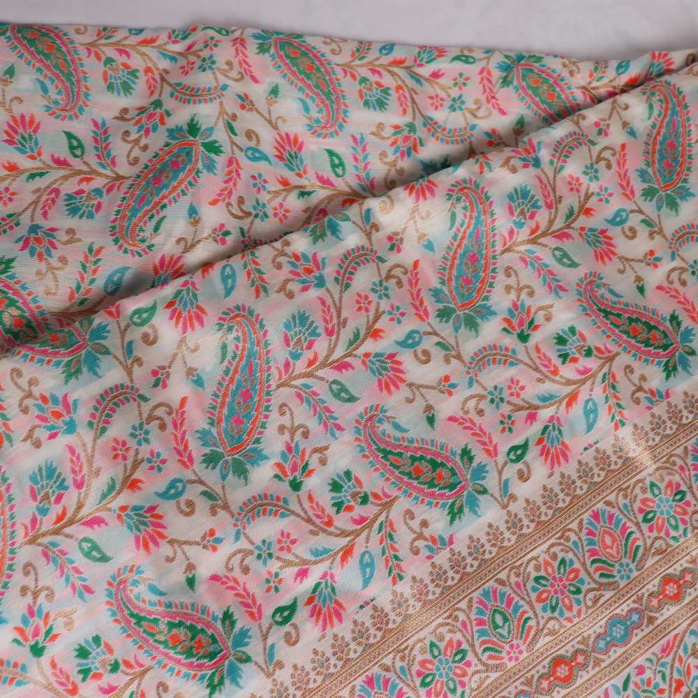 Lokut Badami Salma Kani with Zari Saree - Gyawun