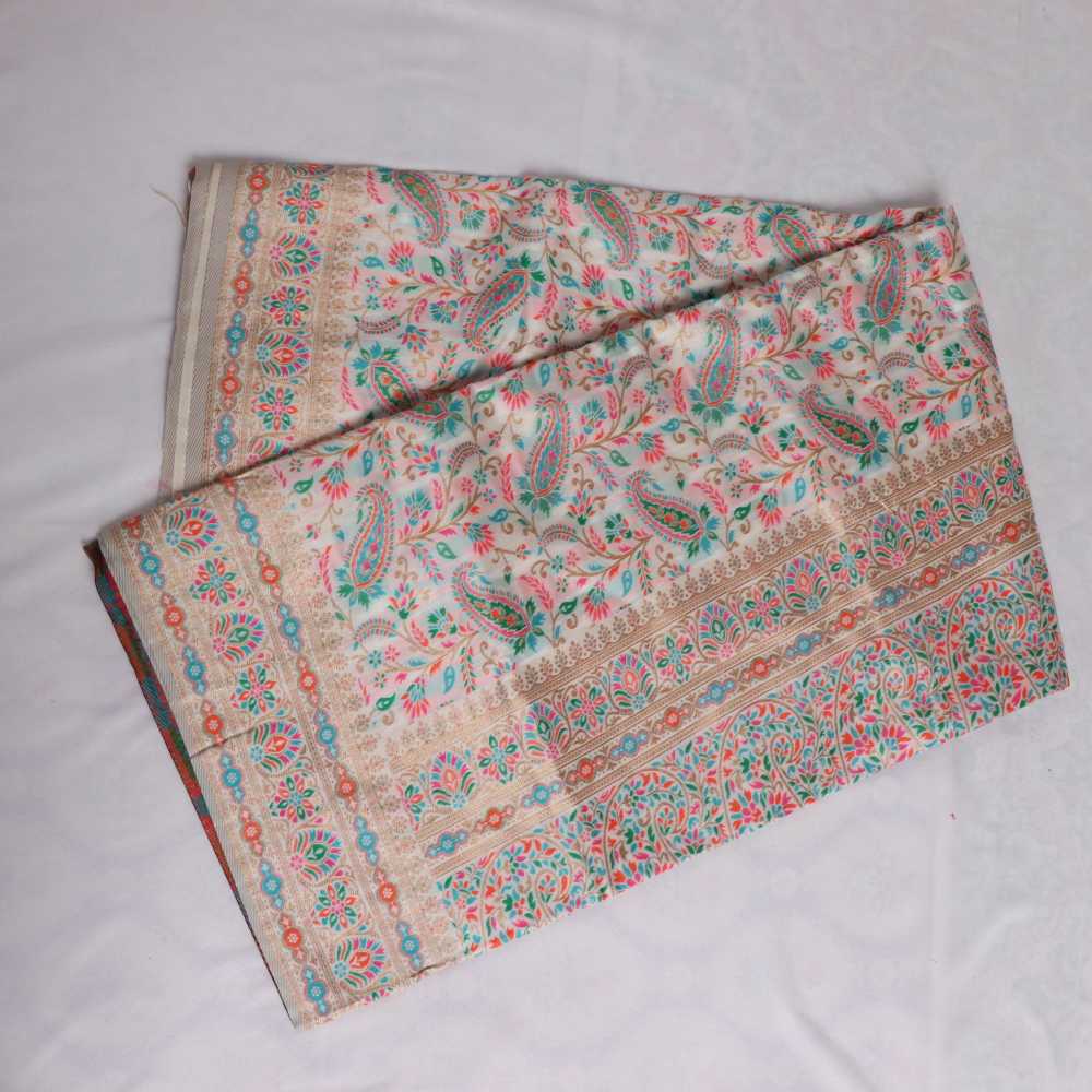 Lokut Badami Salma Kani with Zari Saree - Gyawun