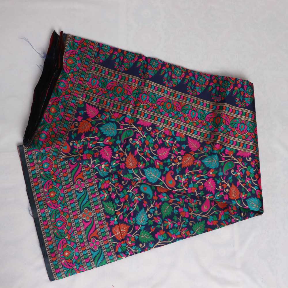 Blue Chinari Salma Kani with Zari Saree - Gyawun