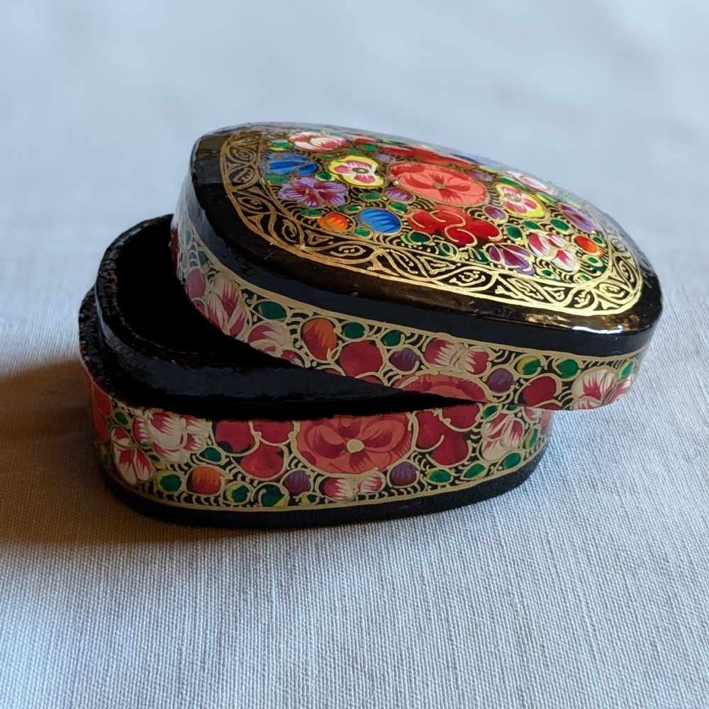 Poshbaagh Set of 2 Paper Mache Multipurpose Boxes - Gyawun