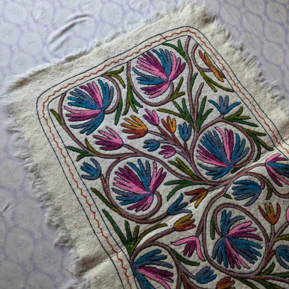 Heritage Kashmiri Handmade Namda Rug (5*3 feet) - Gyawun