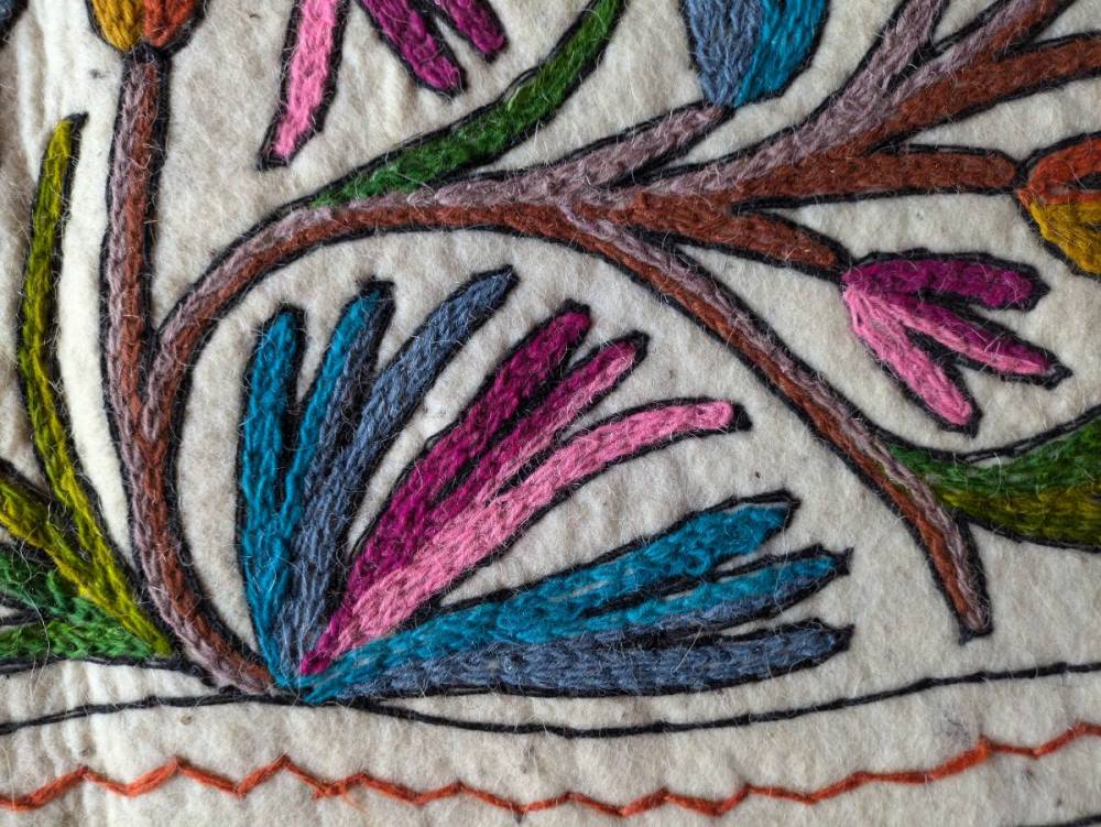 Heritage Kashmiri Handmade Namda Rug (5*3 feet) - Gyawun