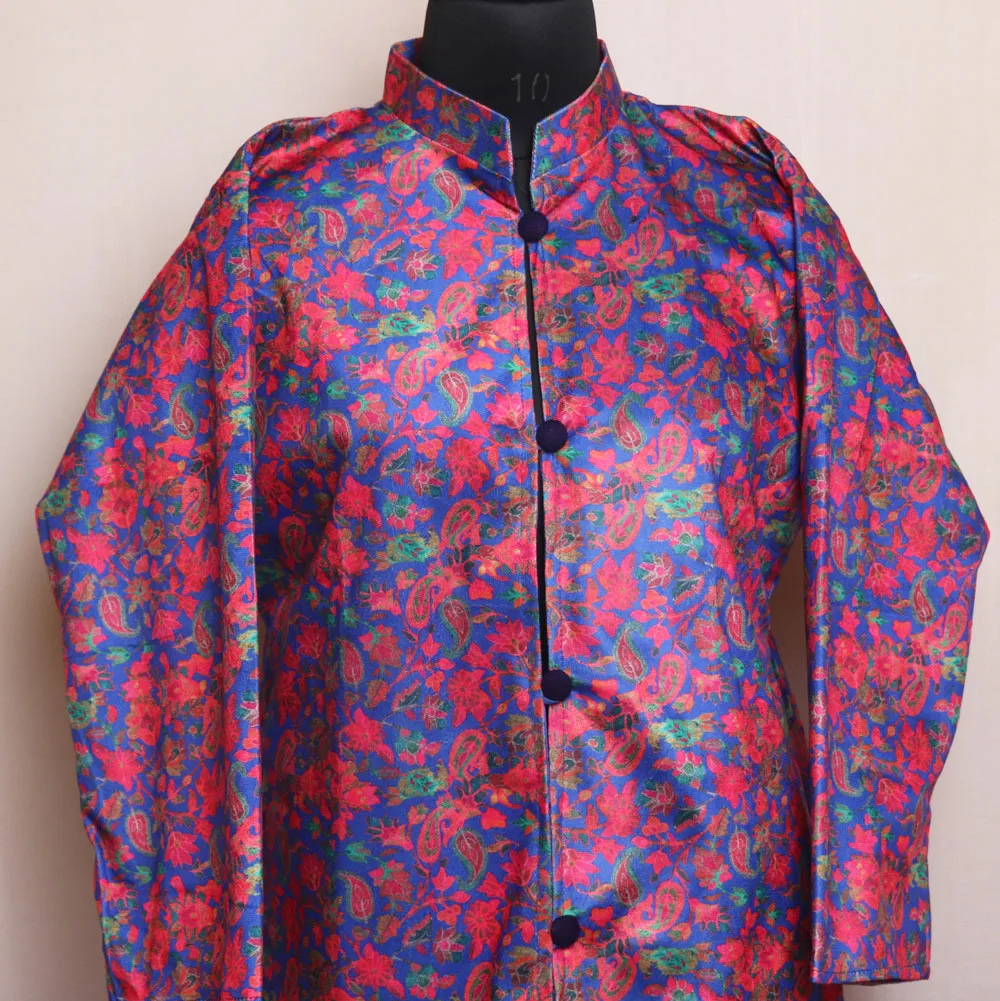 Sophisticated Kani Velvet | Makhmal Coat with Intricate Detailing ...